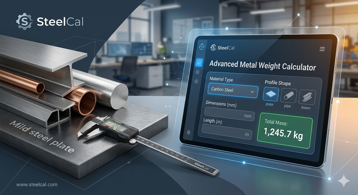 Master Guide: How to Easily Calculate Metal Weight on SteelCal » Metal ...